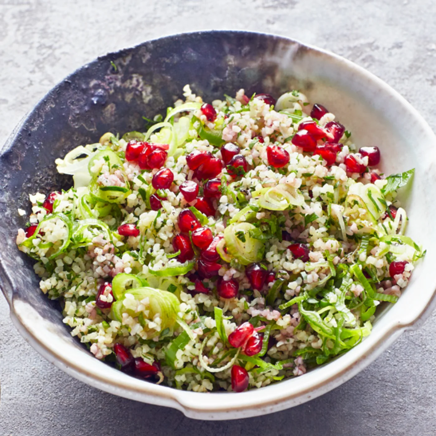 Taboulé mit Granatapfel