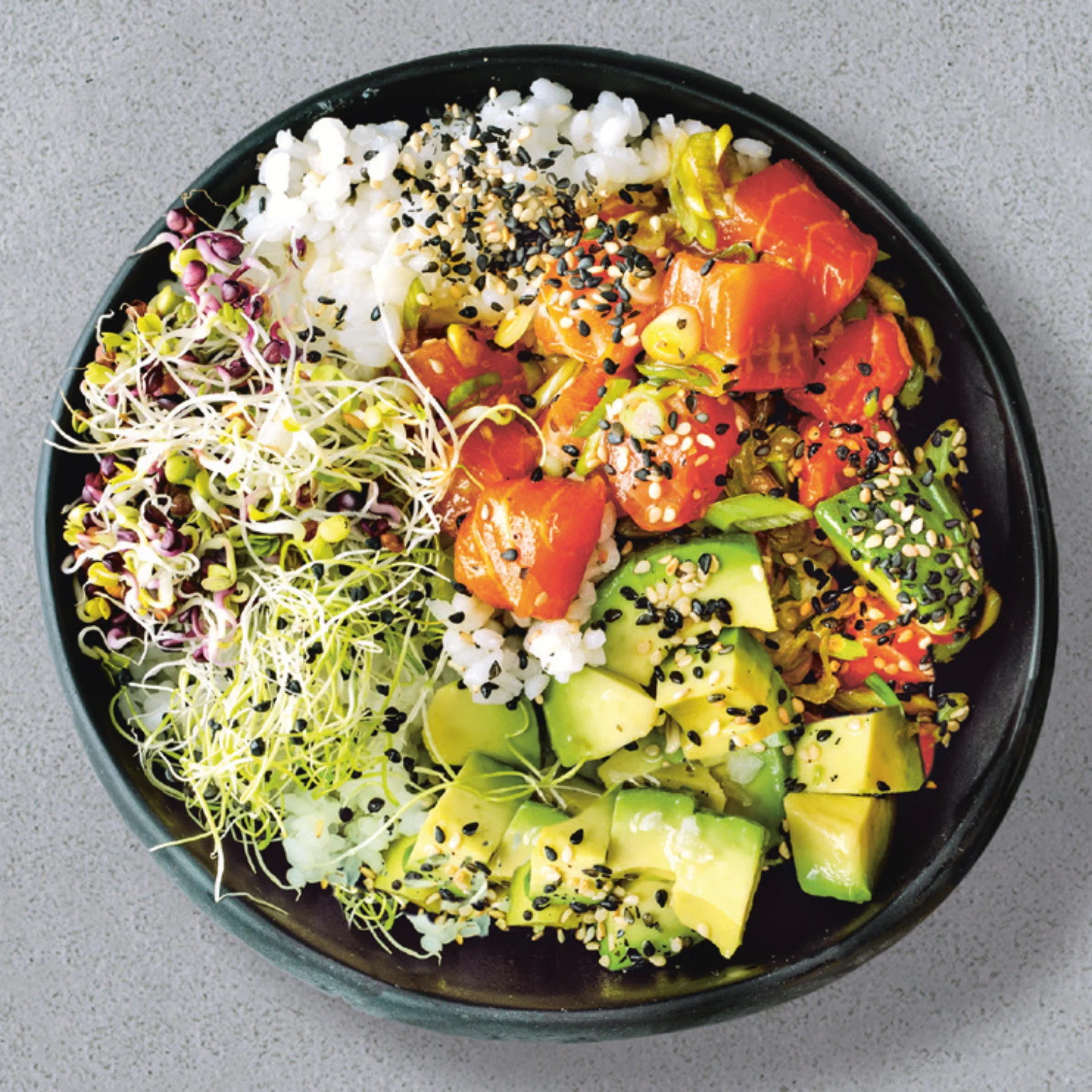 Hawaiianische Poke-Bowls