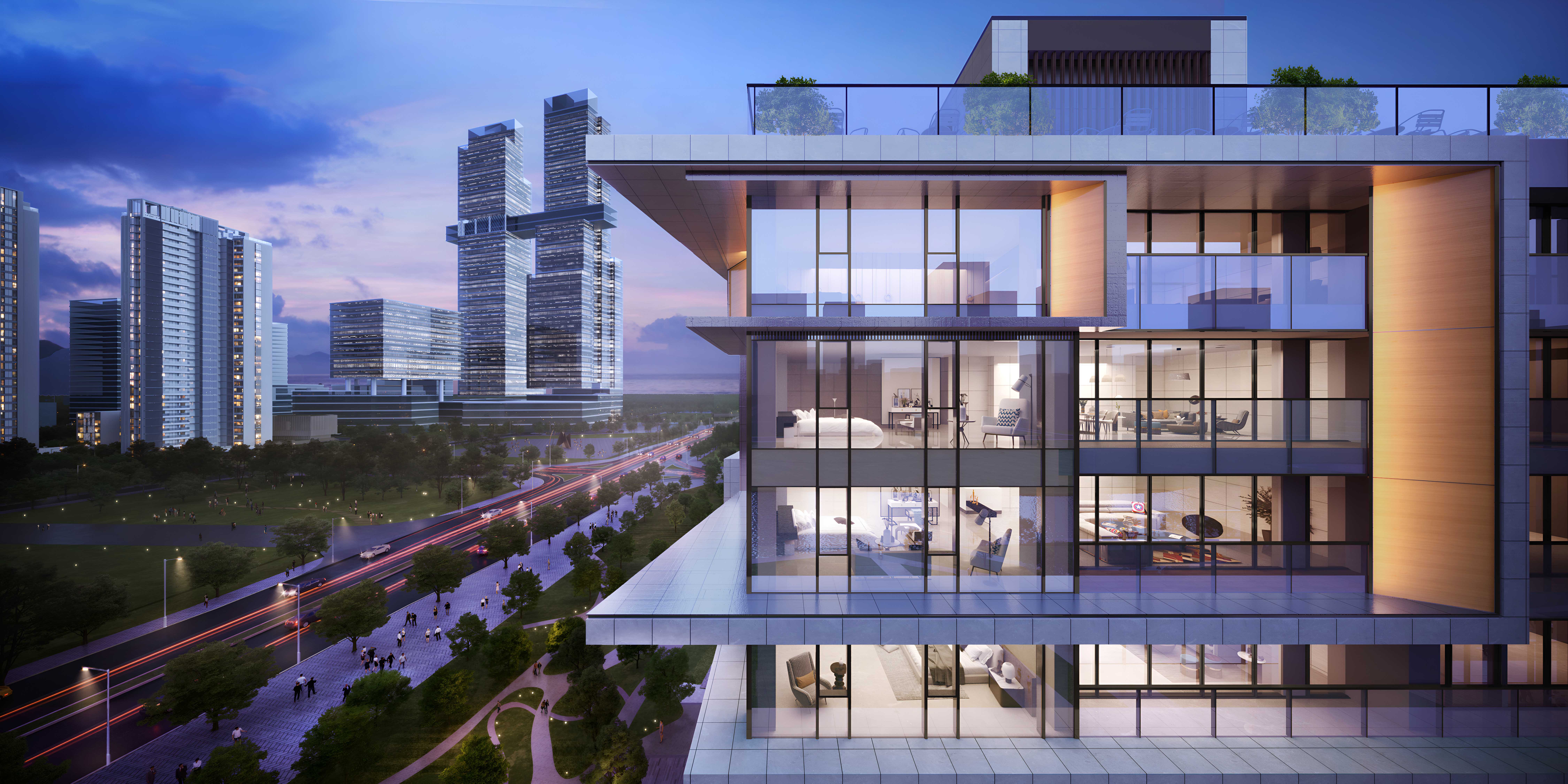 Nolte Küchen in Jiushang Apartment in Shenzhen