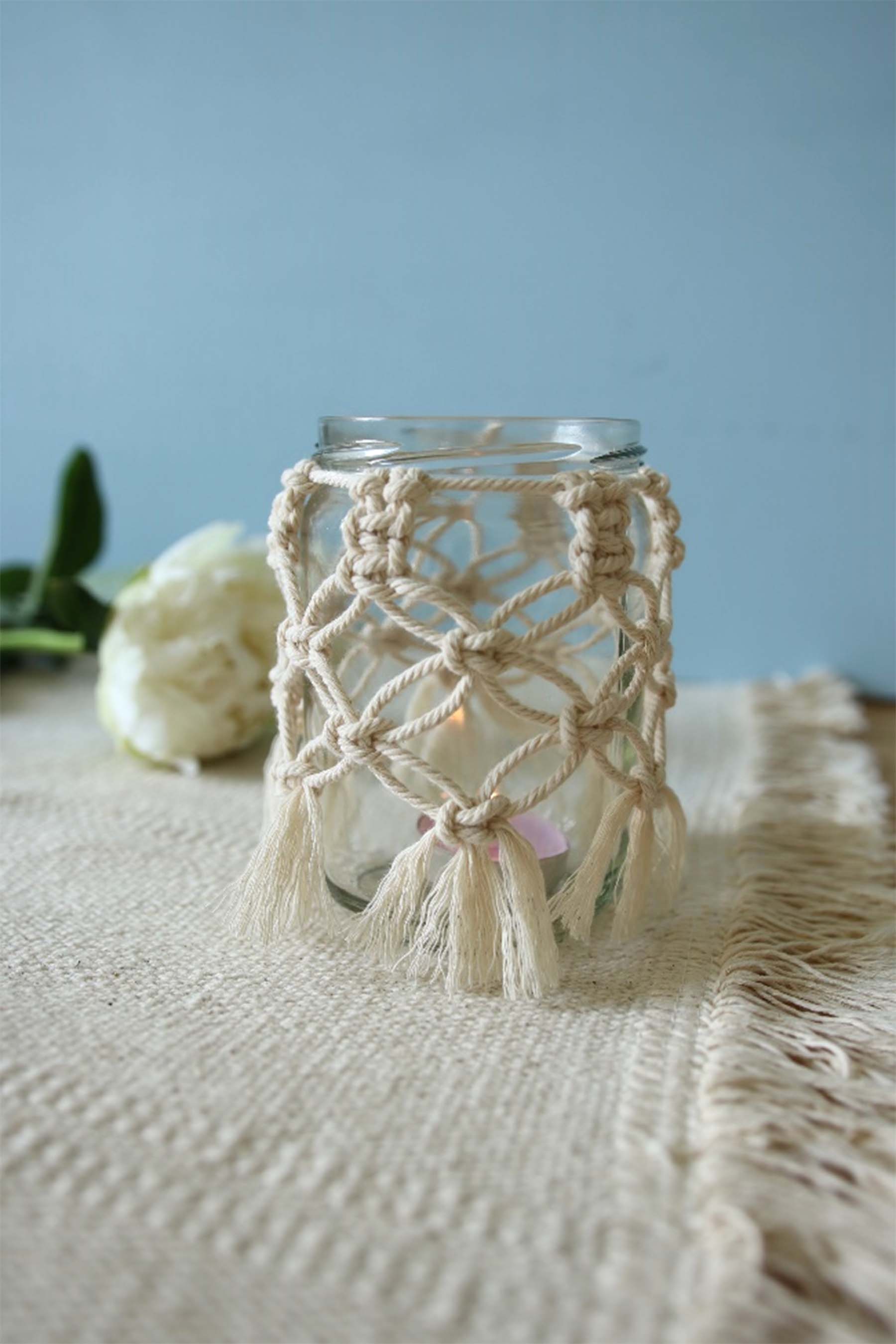 Macramé Lantern Instructions